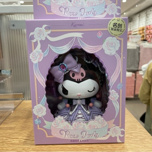Sanrio | Toys | Hello Kitty Rose Party Kuromi Figure Miniso Collab ...